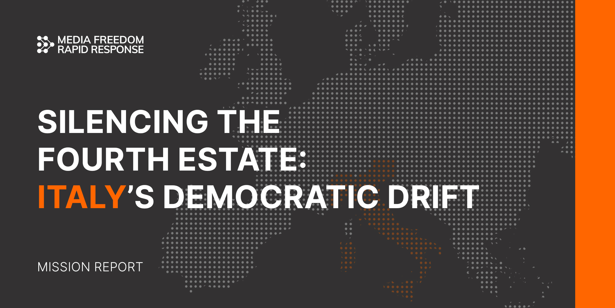 Silencing the Fourth Estate: Italy’s democratic drift