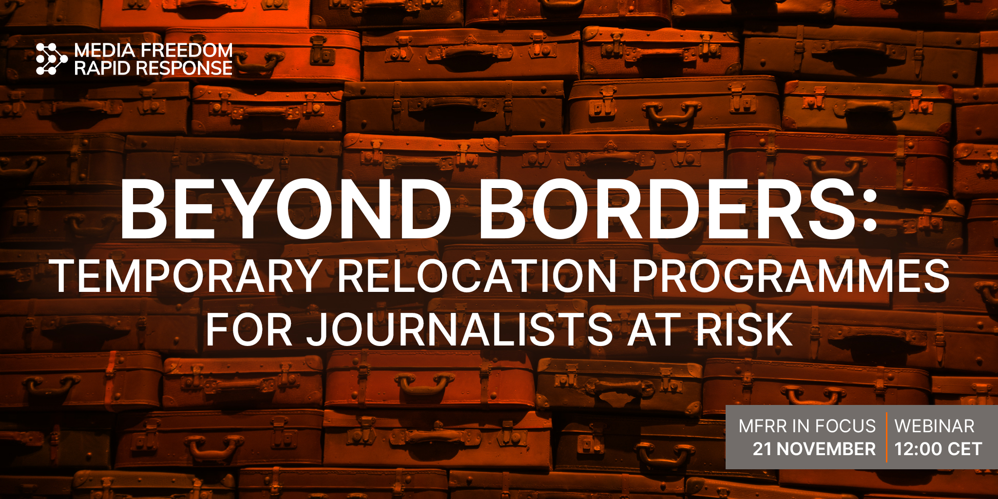 Webinar on Temporary Relocation Programmes for Journalists